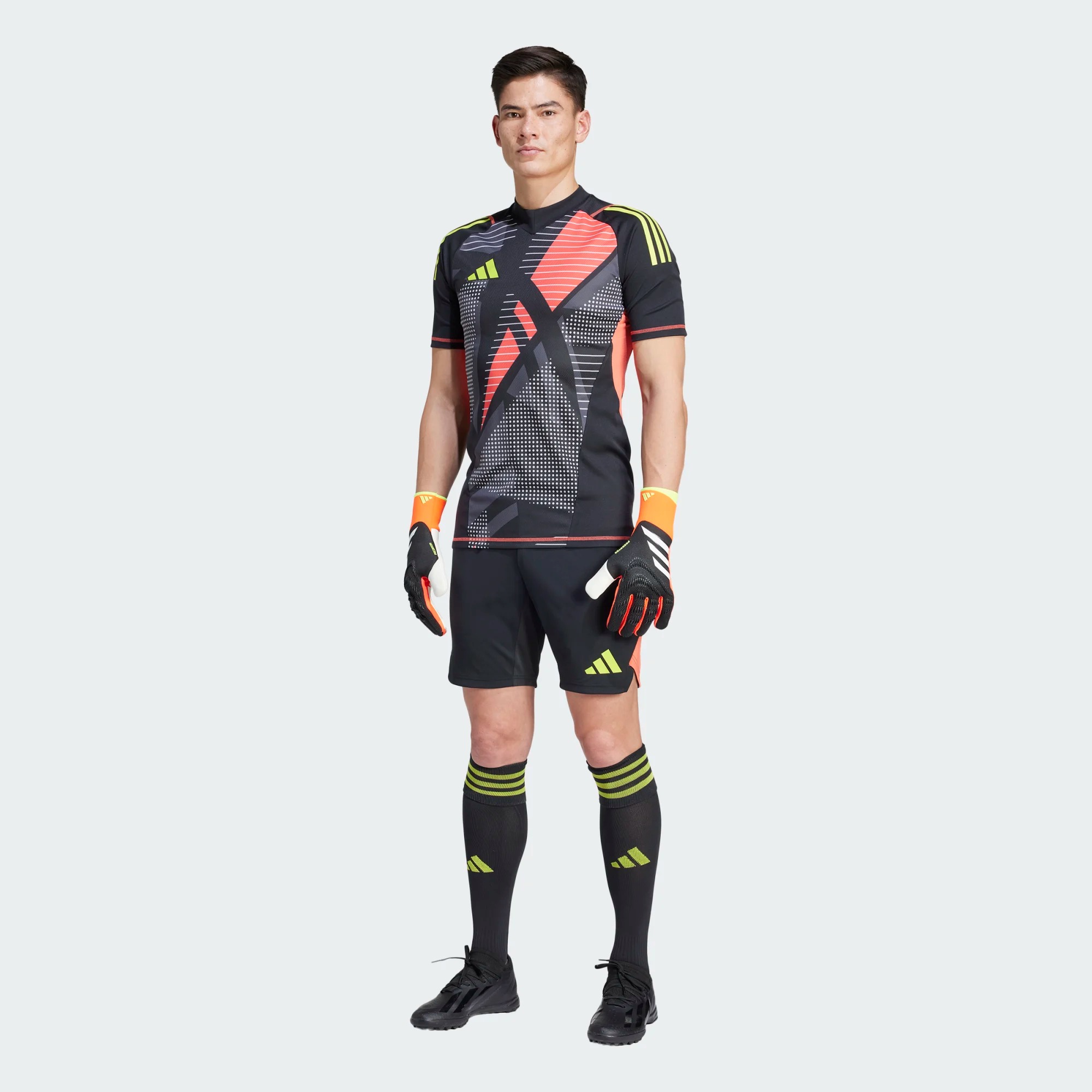 ADIDAS TIRO24 PRO GK JERSEY SHORT SLEEVE BLACK | L | IN0423-L