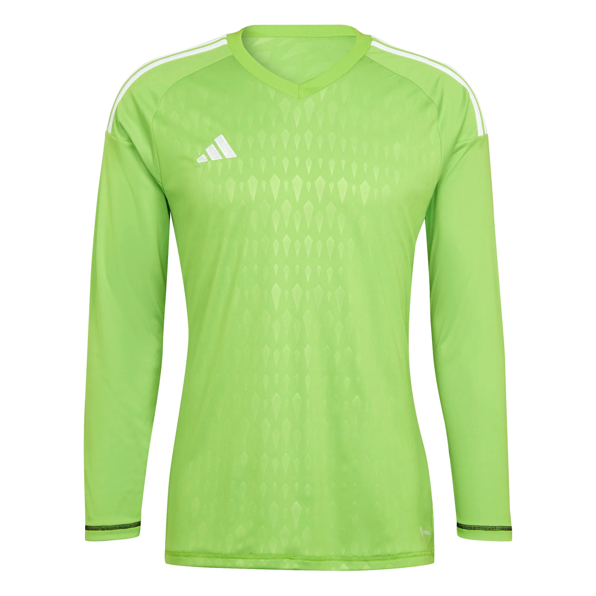 ADIDAS T23 COMPETITION GK JERSEY LS TEAM SEMI SOLAR GREEN | XS | HK7693-XS-