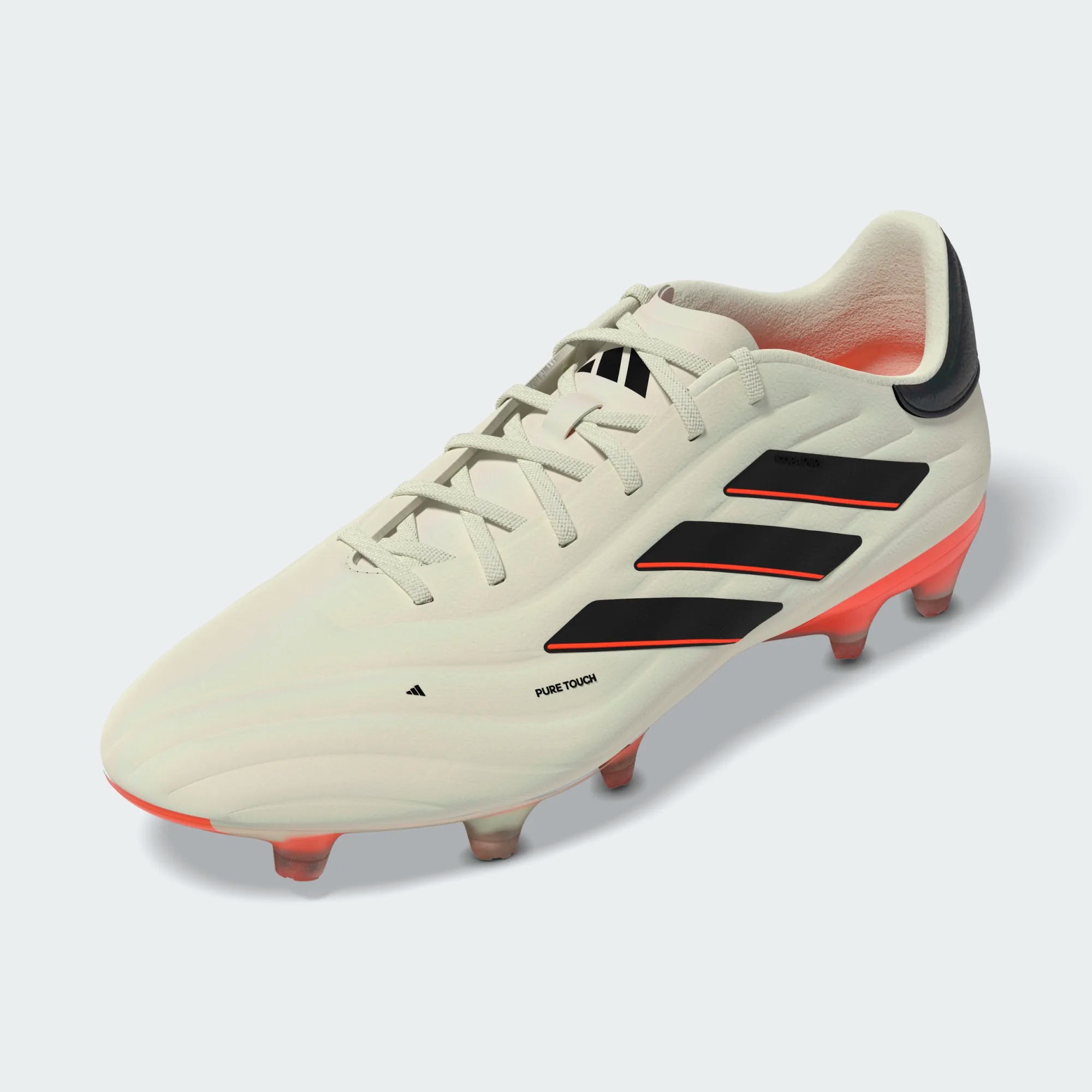 ADIDAS COPA PURE 2 ELITE FG IVORY/CORE BLACK/SOLAR RED | UK 7 (US 7.5 ...