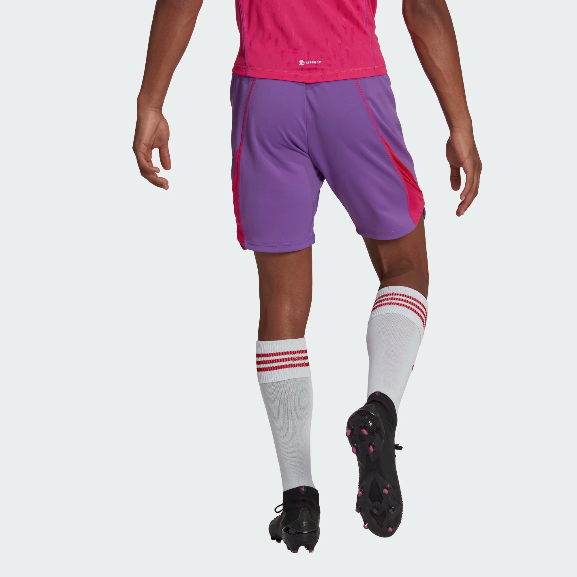 ADIDAS T23 PROMO GK SHORT ACTIVE PURPLE/TEREMA | XXL | HL0012-XXL-