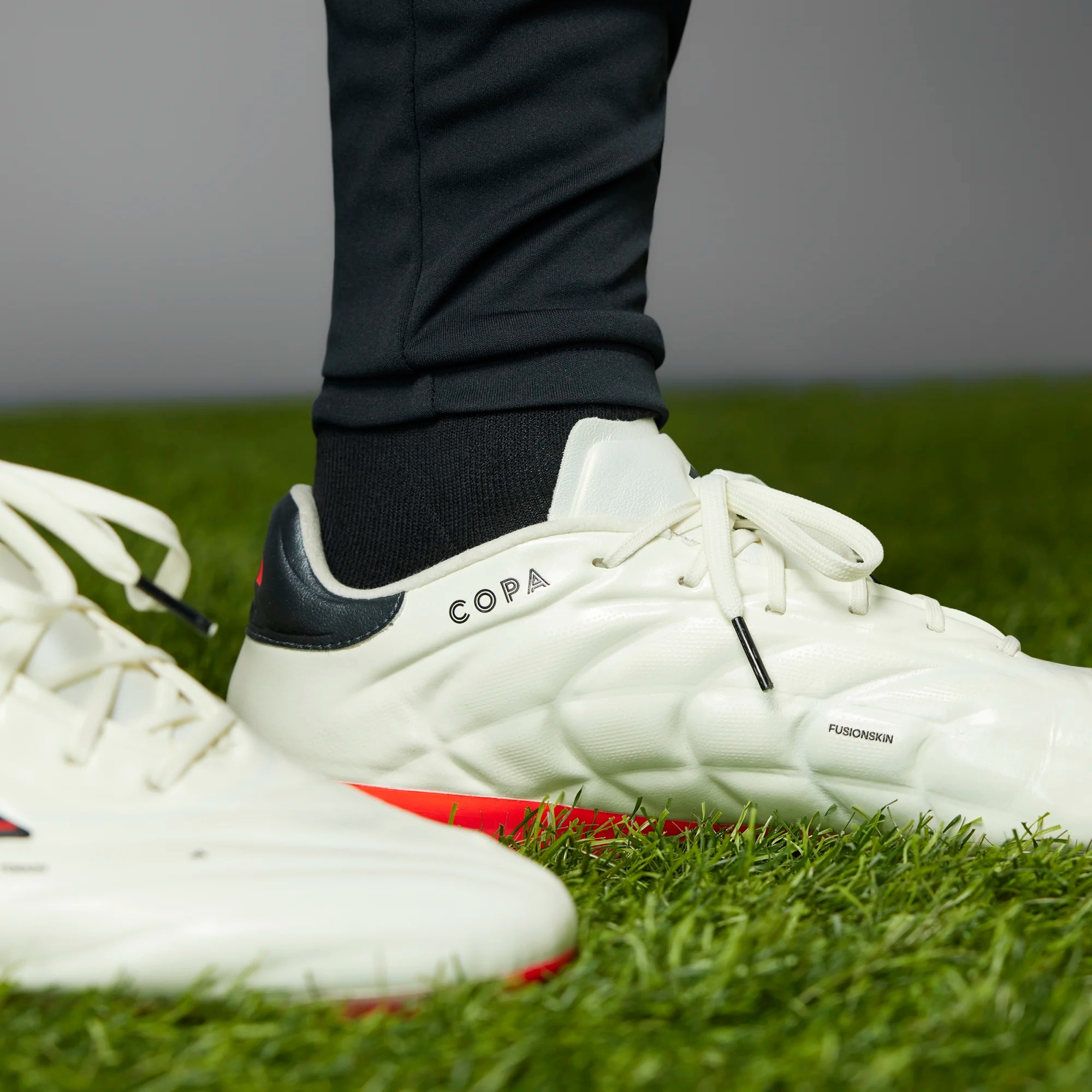 ADIDAS COPA PURE 2 ELITE FG IVORY/CORE BLACK/SOLAR RED | UK 7 (US 7.5 ...