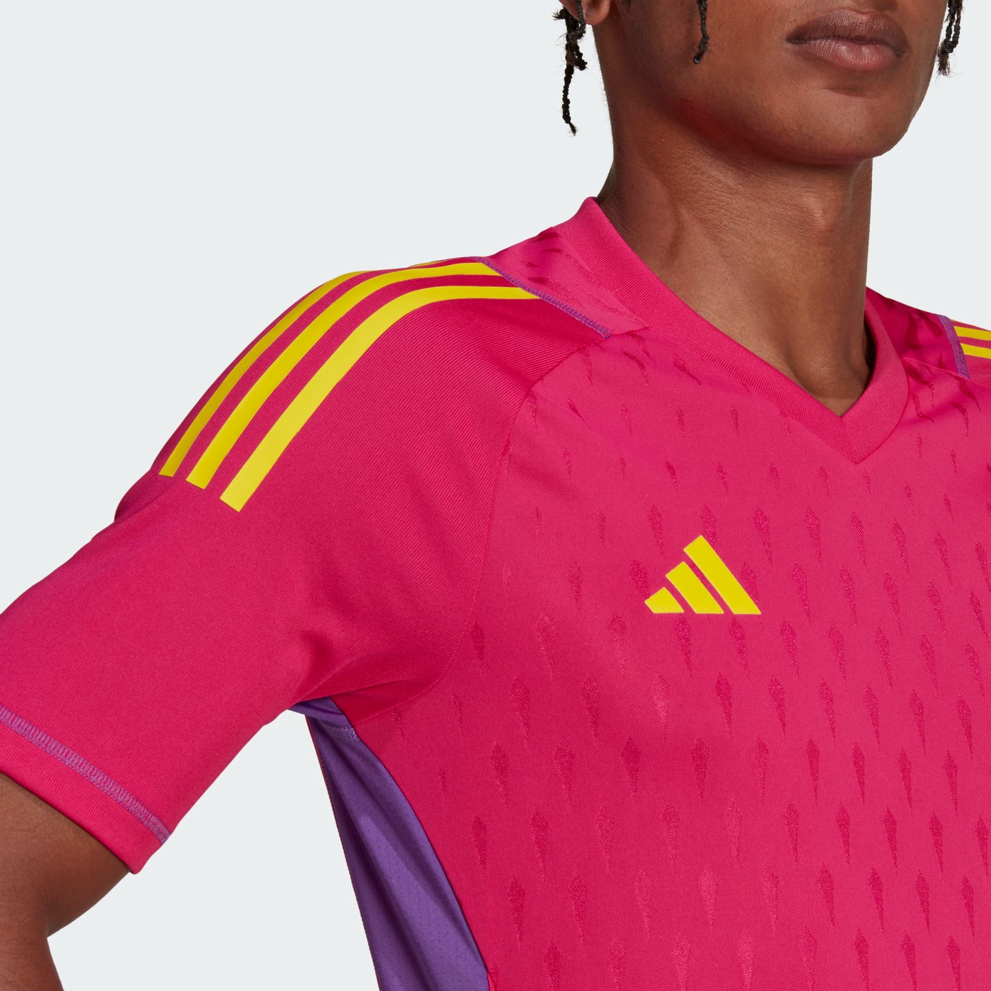 ADIDAS T23 PROMO GK JERSEY SHORT SLEEVE TEREMA | S | HK7667-S-