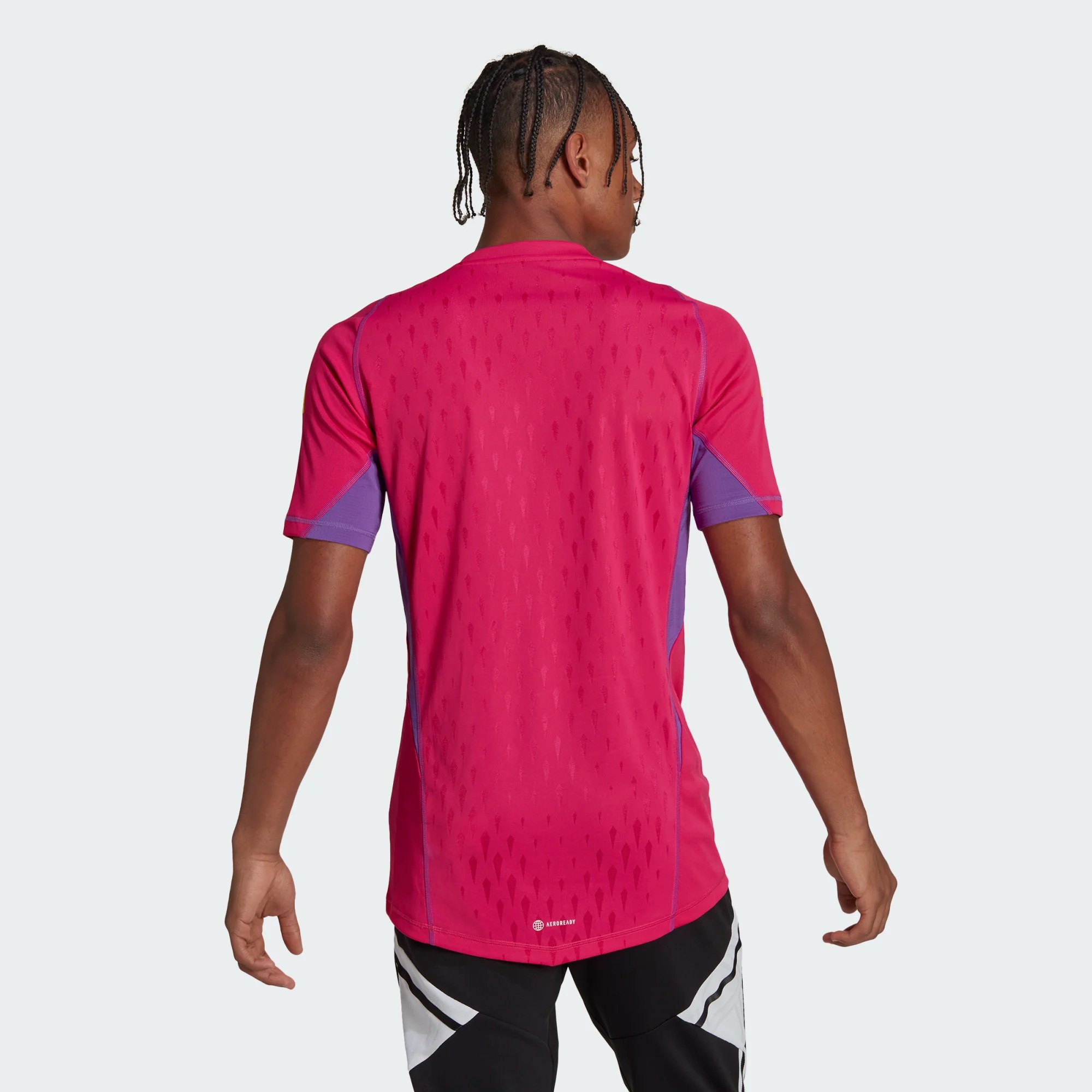 ADIDAS T23 PROMO GK JERSEY SHORT SLEEVE TEREMA | S | HK7667-S-