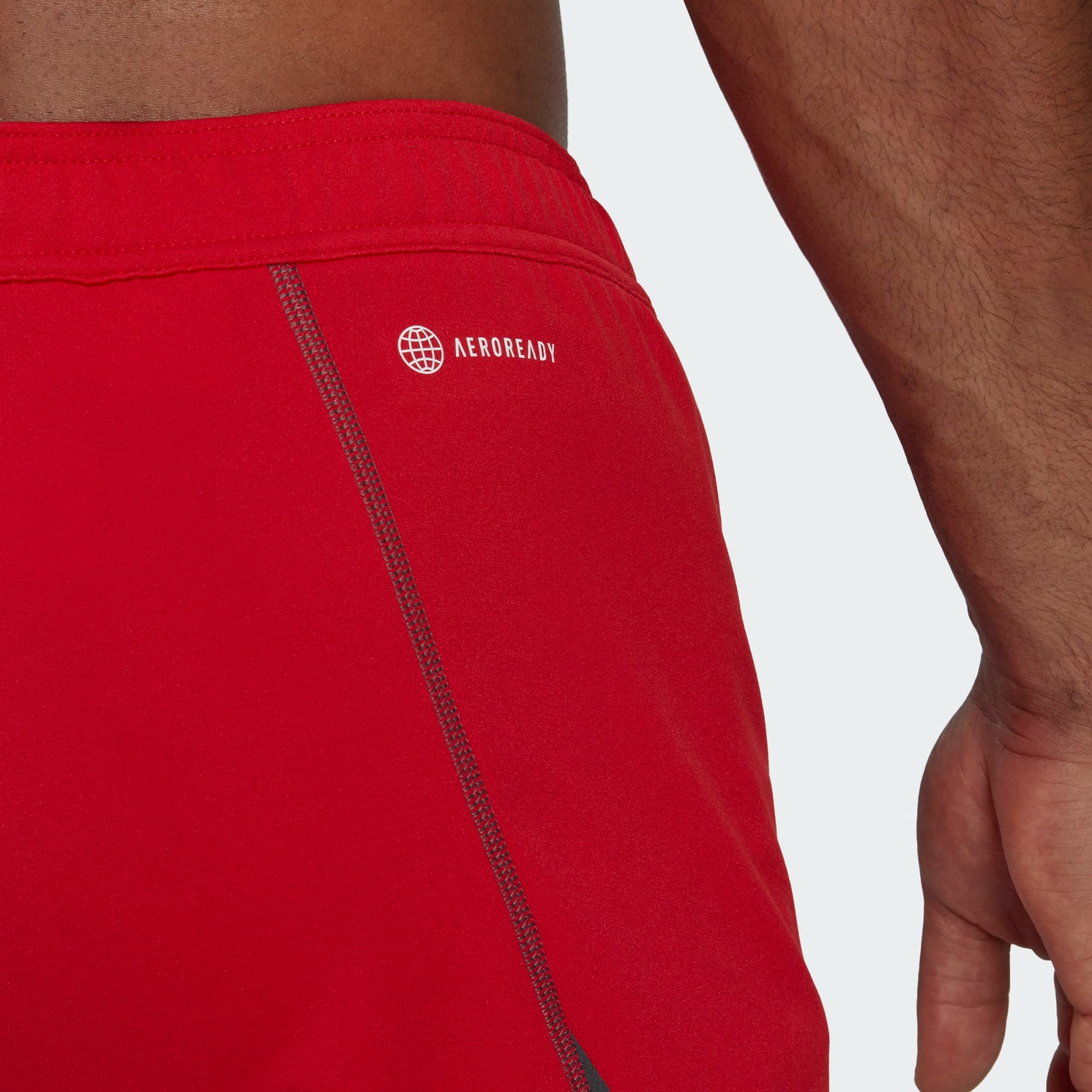 ADIDAS T23 PROMO GK SHORT TEAM CORE RED/TEAM SEMI SOLAR GREEN | XL | HT2416-XL-