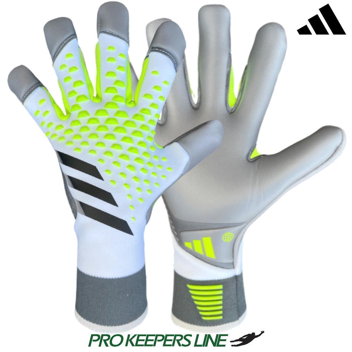 ADIDAS PREDATOR GL PRO HYBRID WHITE/LUCID LEMON/BLACK | 10 | IA0856-10-