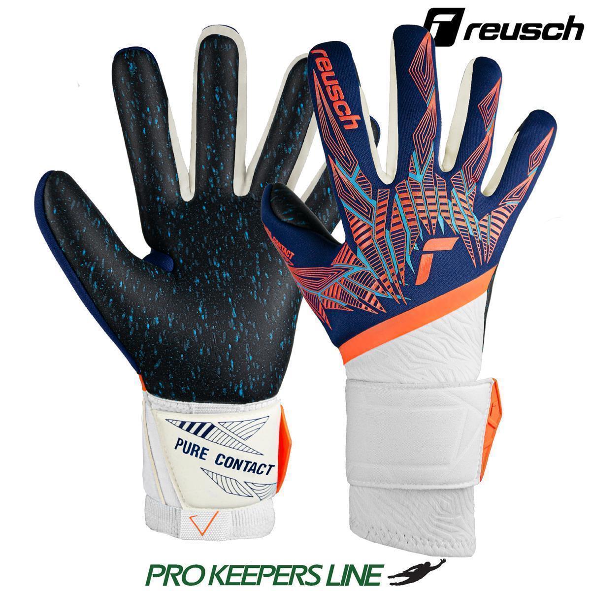 REUSCH PURE CONTACT FUSION PREMIUM BLUE/ELECTRIC ORANGE/BLACK | 12 ...