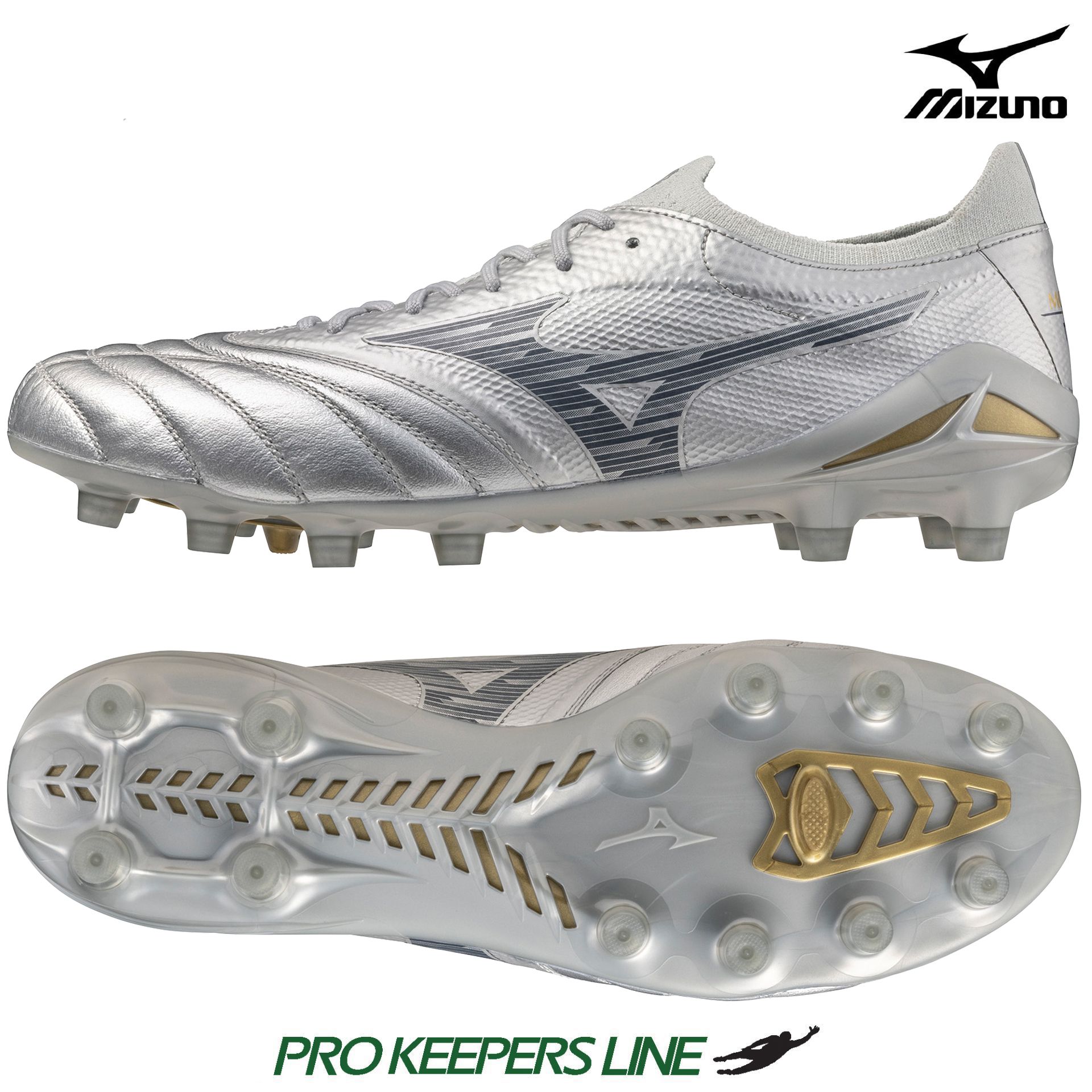 MIZUNO MORELIA NEO IV BETA ELTE FG GALAXY SILVER/8605 C/COOL GRAY | US 11 (UK 10 / EU 44.5 ...