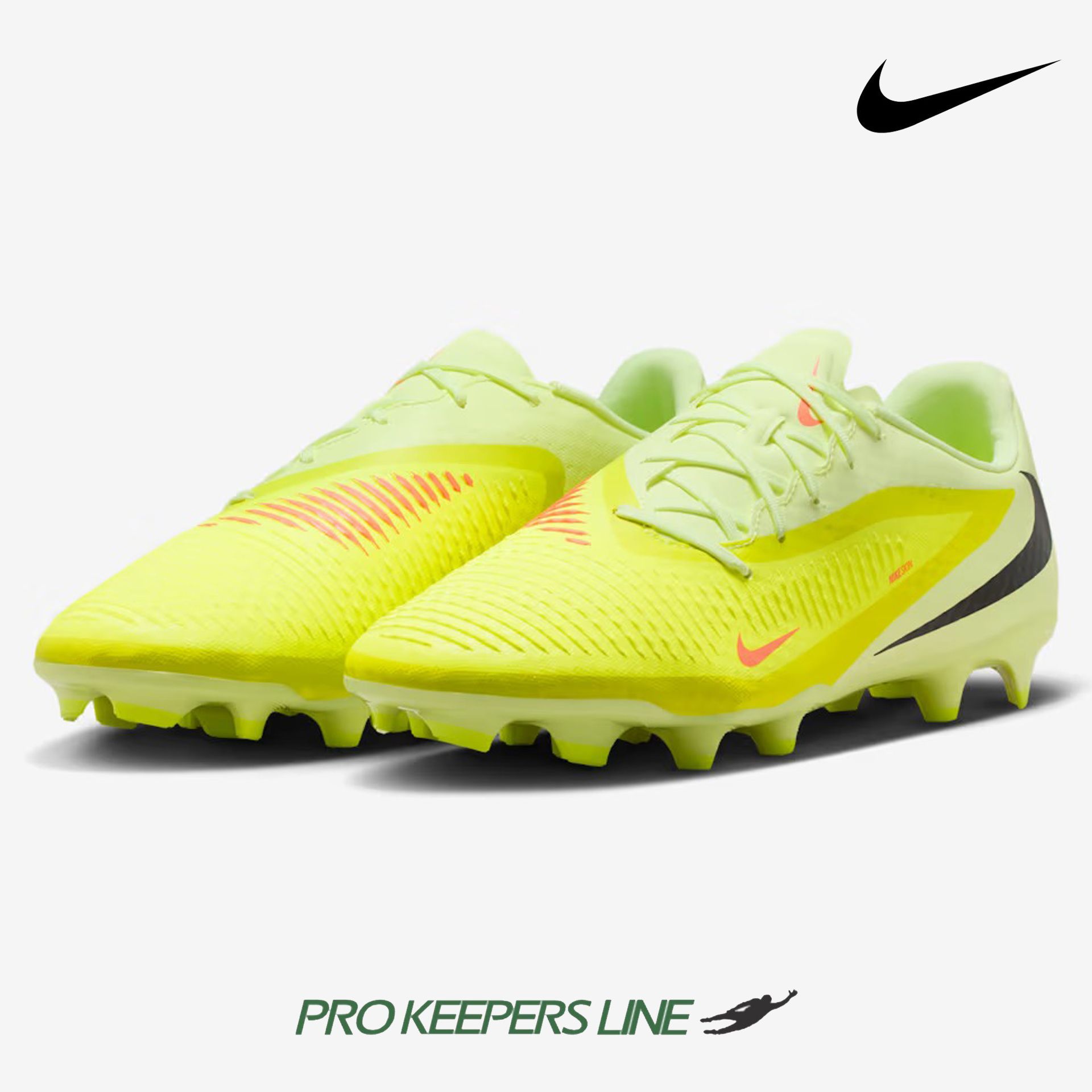 NIKE PHANTOM 6 LOW ACADEMY FG/MG HYPER CRIMSON/LIMELIGHT/BLACK | US 10 ...